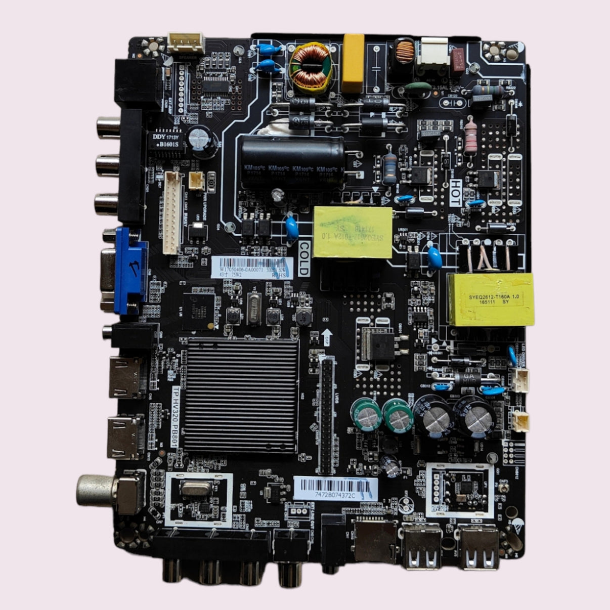 Universal Android TV Board TP.HV320.PB801 | 32–45" TVs – Faritha